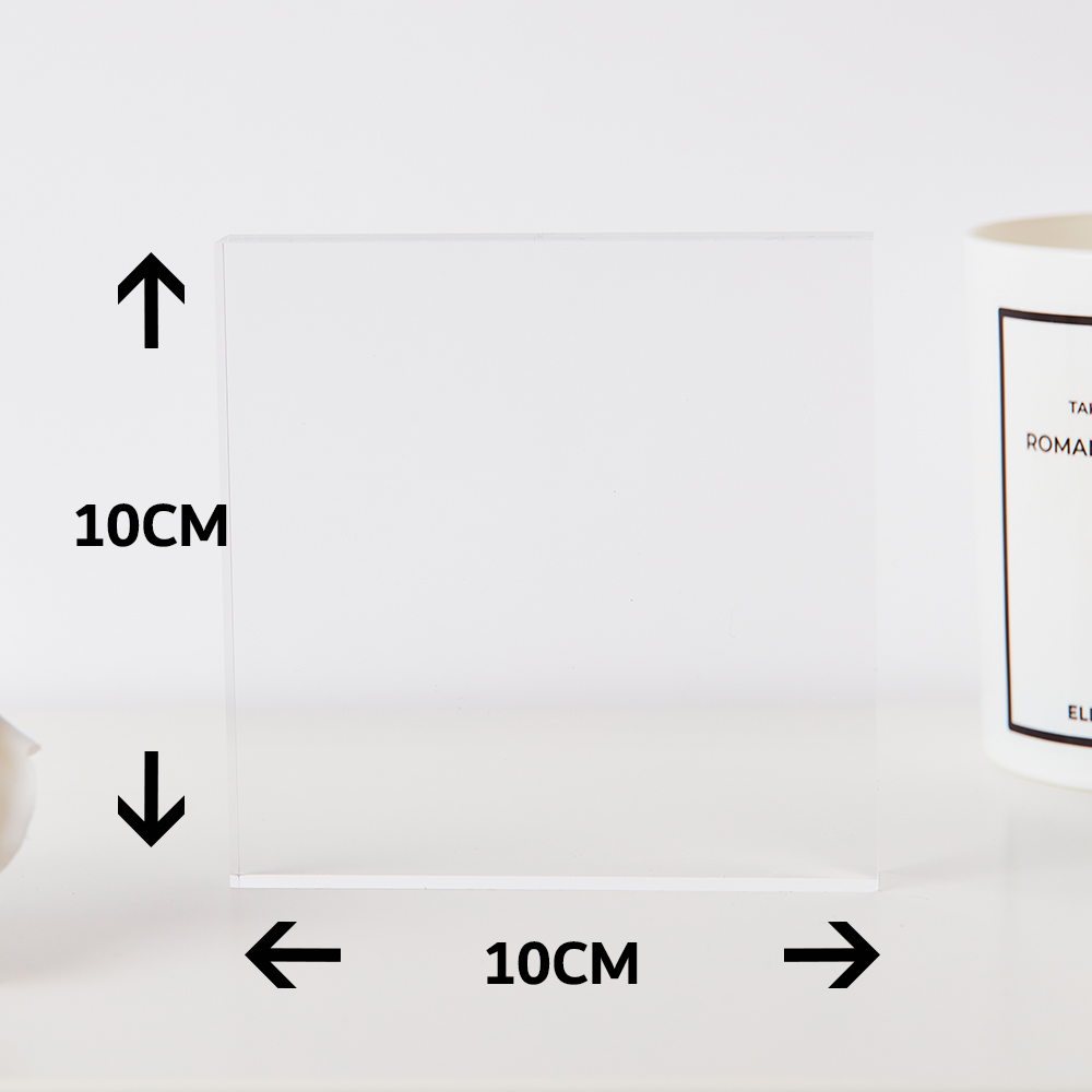 Personalised Dad Poem Acrylic Block 10cm x 10cm - Ellie Charles